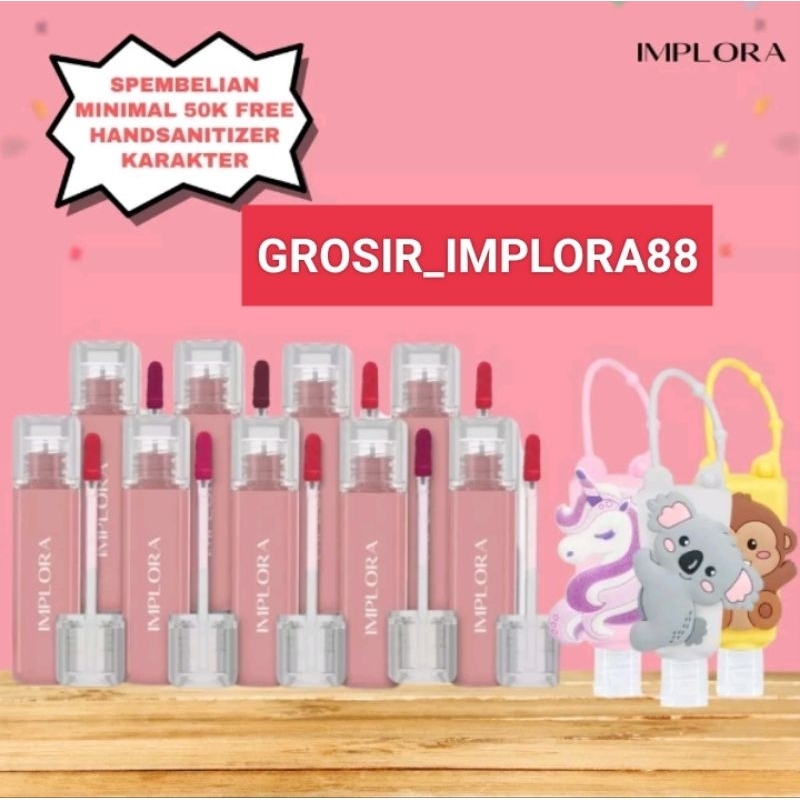 Jual ⚡️DEVIRZHA.ACC⚡️ IMPLORA JELLY TINT bonus HS KARAKTER 6+1 jellytin ...