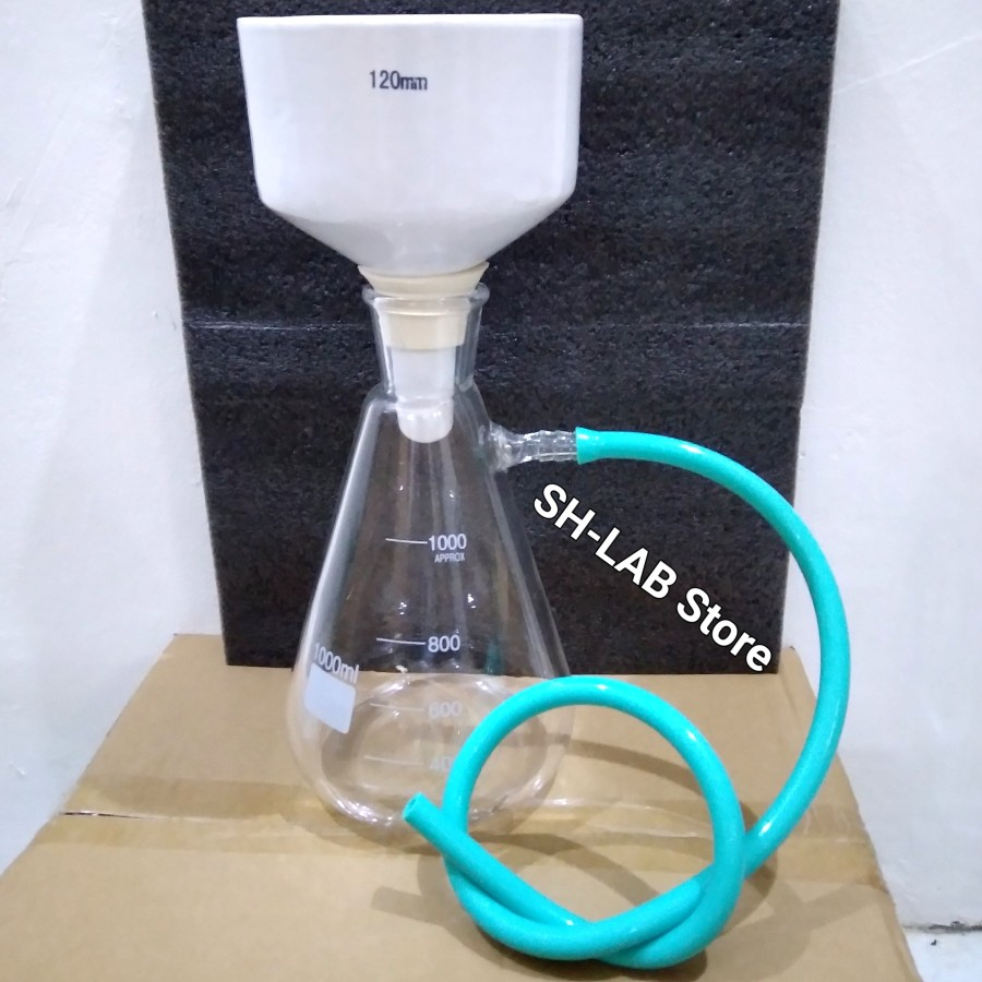 Jual Set Buchner Funnel Filtration 1000ml & 120mm | Shopee Indonesia