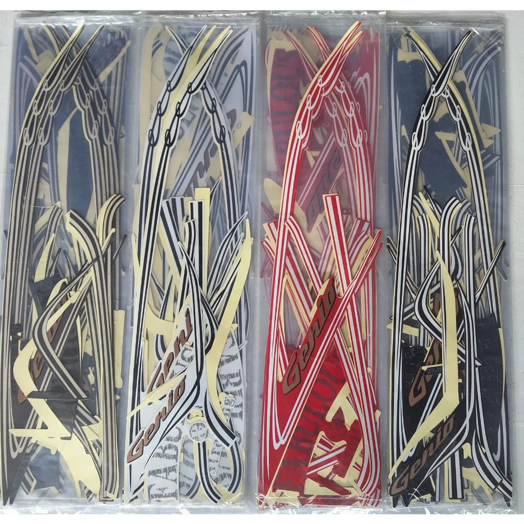 Jual STIKER STRIPING LIS LES BODY GENIO FABULUIS 2019 VARIASI STANDAR ...