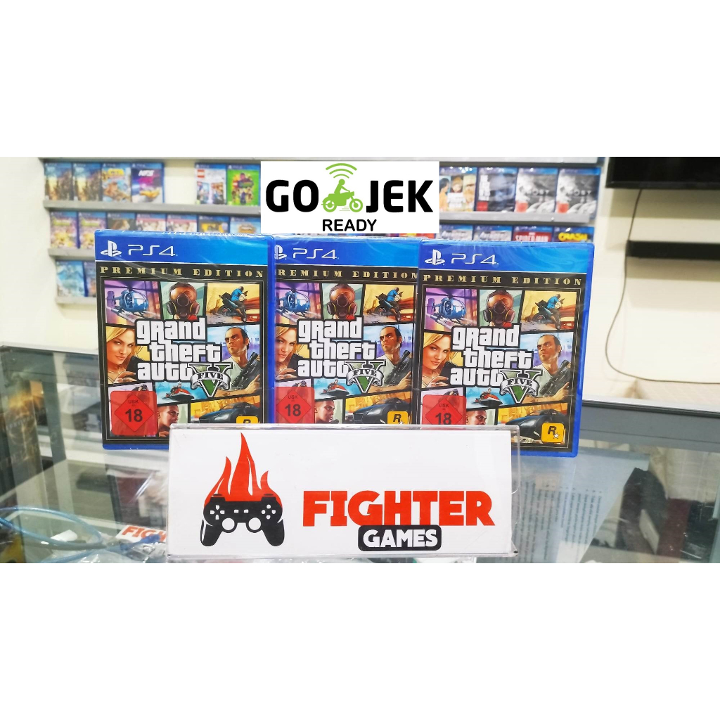 Jual [JOGJA] GTA 5 Grand Theft Auto V Kaset BD PS4 PlayStation4 | Shopee Indonesia