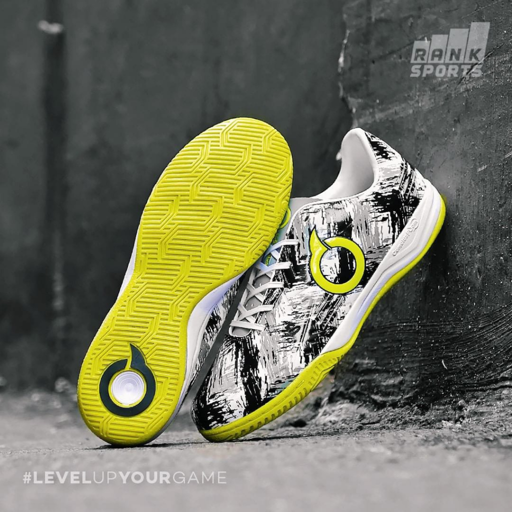 Jual Sepatu Futsal Ortuseight Jogosala Shiver Grey Yellow Ortus ...