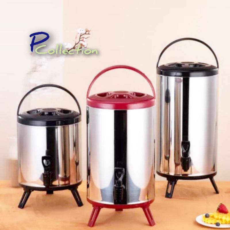 Jual Milk tea bucket ukuran 8L/TERMOS AIR MINUM UKURAN 8L | Shopee ...