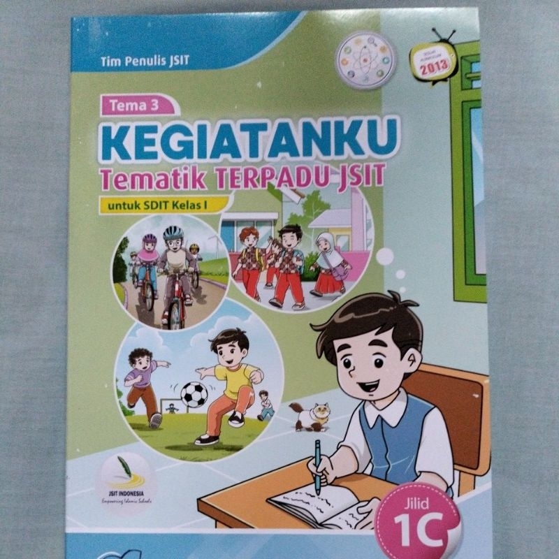 Jual Tematik Sdit Kelas 1 Tema 3 Jilid 1c Tematik Terpadu Jsit