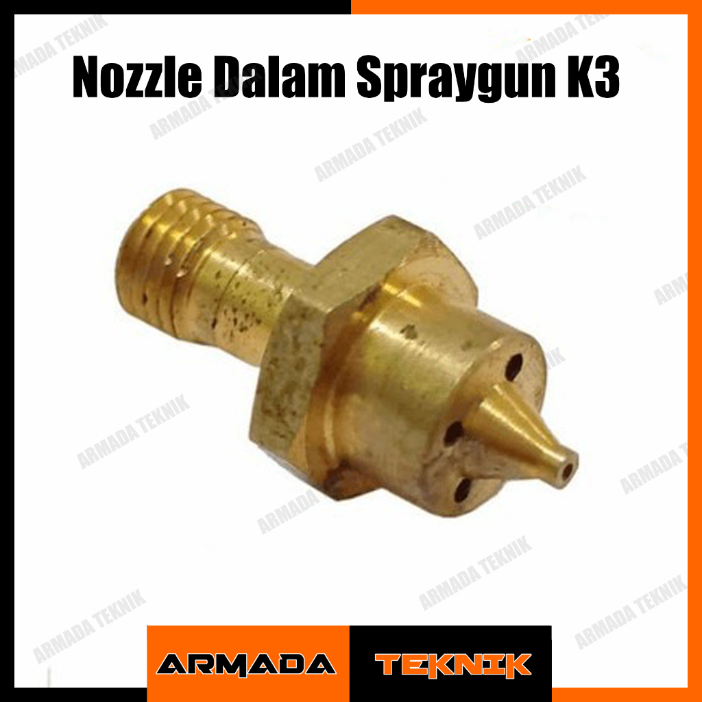 Jual Nozzle Dalam K3A / Sparepart Spraygun K-3A (Nozzle dalam) KENTARO ...