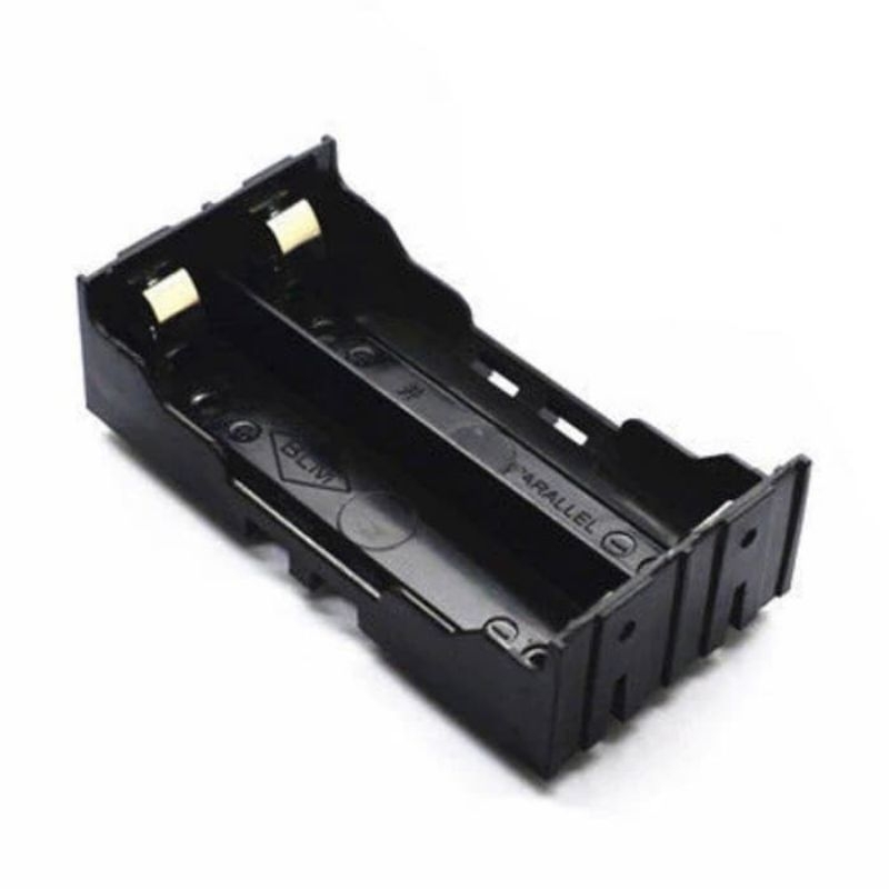 Jual Kotak Terminal Tempat Baterai Paralel 2 Slot Battery Holder 18650 ...