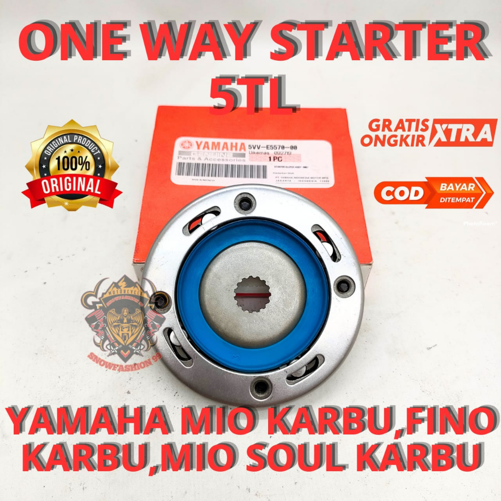 Jual ONEWAY STARTER 5TL ONE WAY MIO KARBU ,FINO KARBU ,MIO SOUL KARBU ...