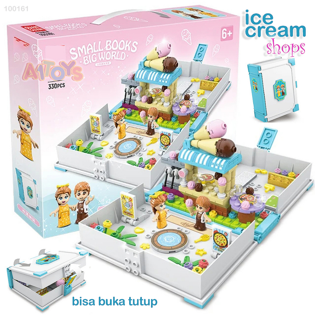 Jual Mainan anak perempuan rumah rumahan play pretend brick building ...