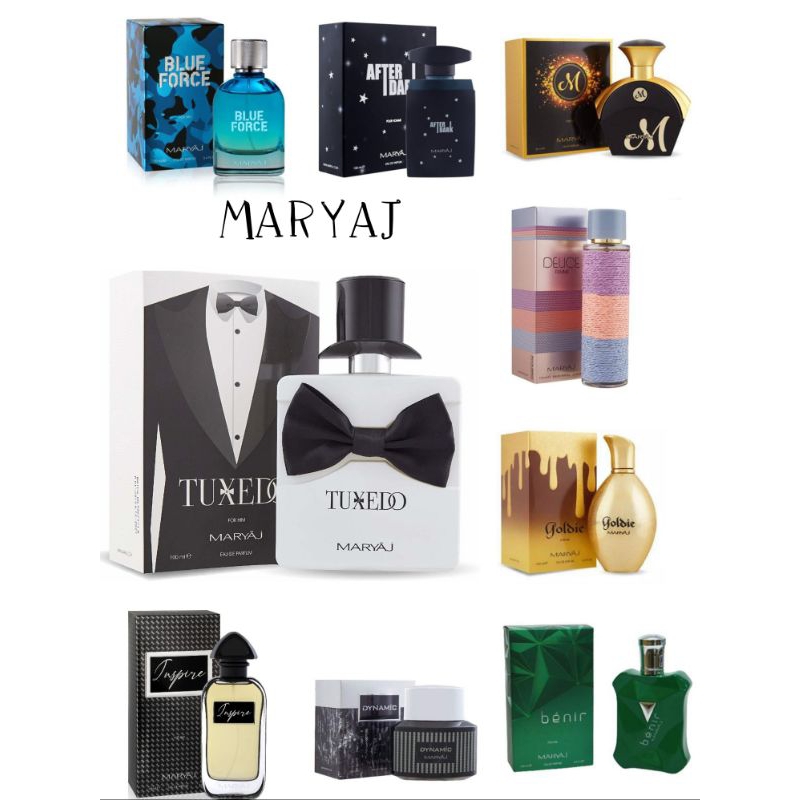 Jual PARFUME MARYAJ (NEW) MAN / WOMEN EDP 100 ML | Shopee Indonesia