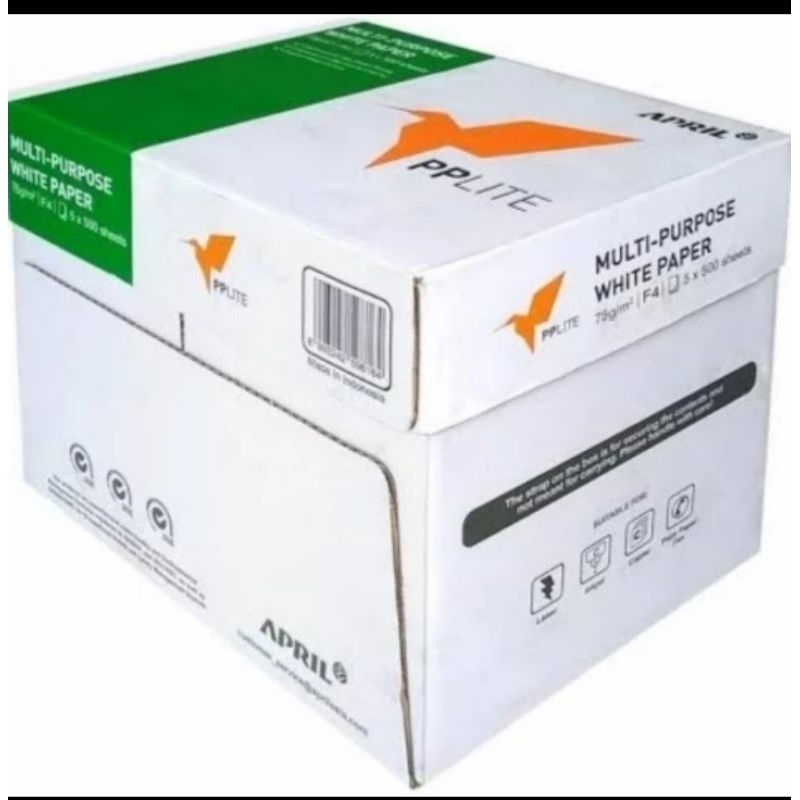 Jual KERTAS HVS F4 PPLITE 1 DUS - 5 RIM | Shopee Indonesia