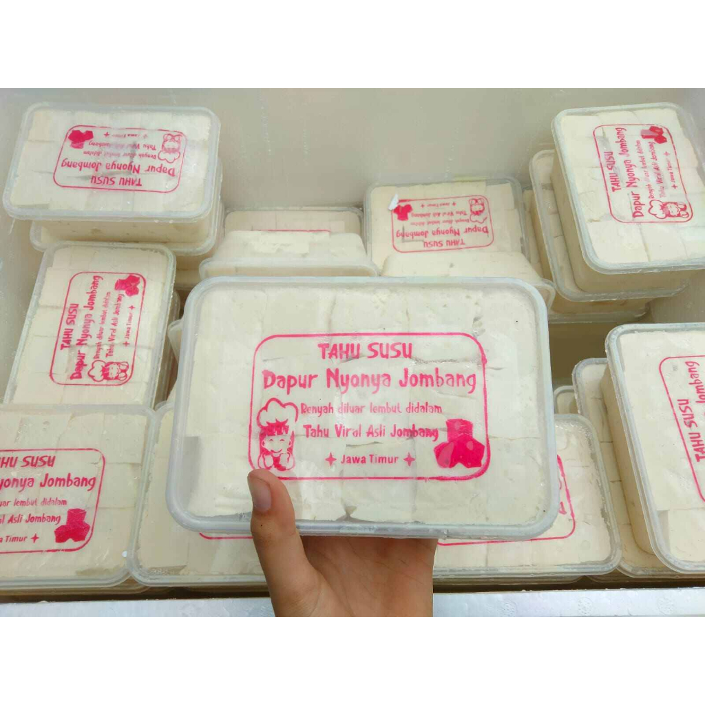 Jual Tahu Susu Jombang Tahu Susu kotak Dapur Nyonya Jombang | Shopee ...