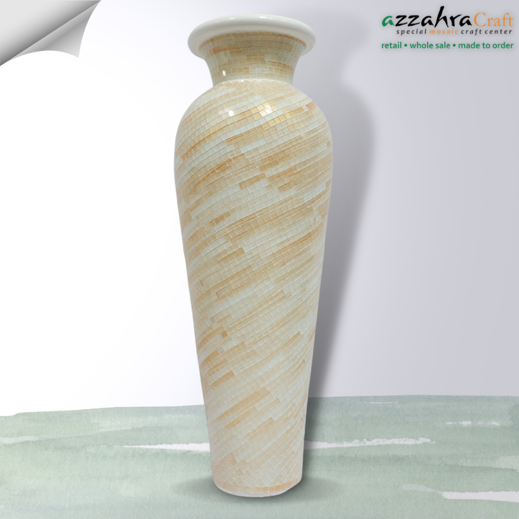 Jual Vas Bunga Guci Aesthetic Keramik Tinggi Dekorasi Meja Tamu Ruang ...