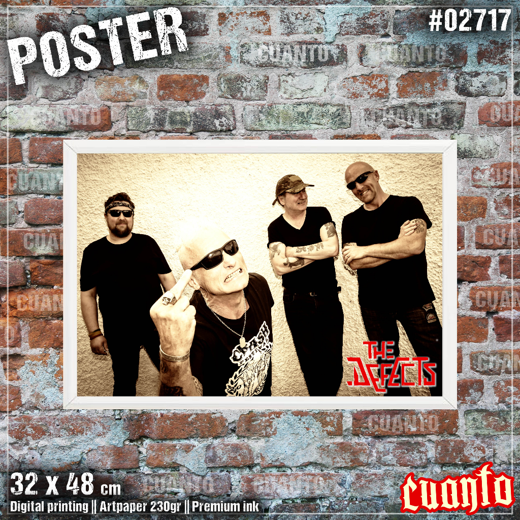 Jual Terlengkap Poster Band Punk The Defects | Shopee Indonesia