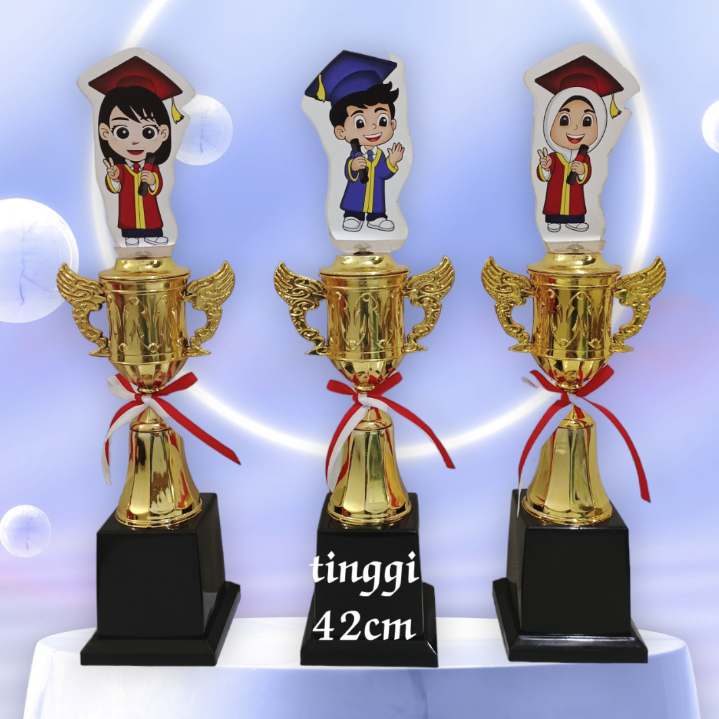 Jual PIALA WISUDA TK SD TROPHY WISUDA SEKOLAH PER 1PCS(B106 WISUDA RSN ...