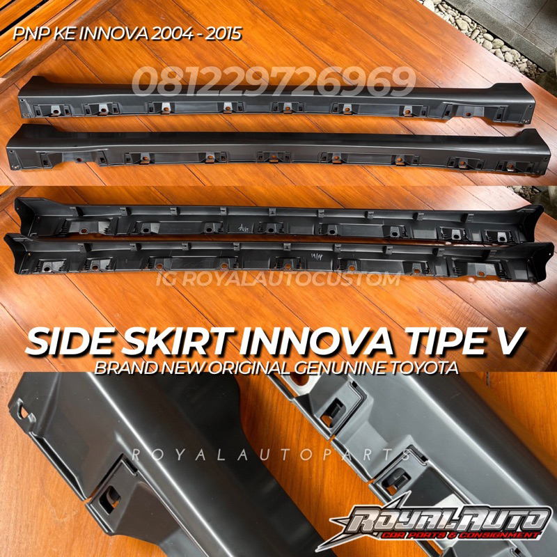 Jual SIDE SKIRT/BODYKIT SAMPING - KIJANG INNOVA 2004-2015 - TIPE V ...