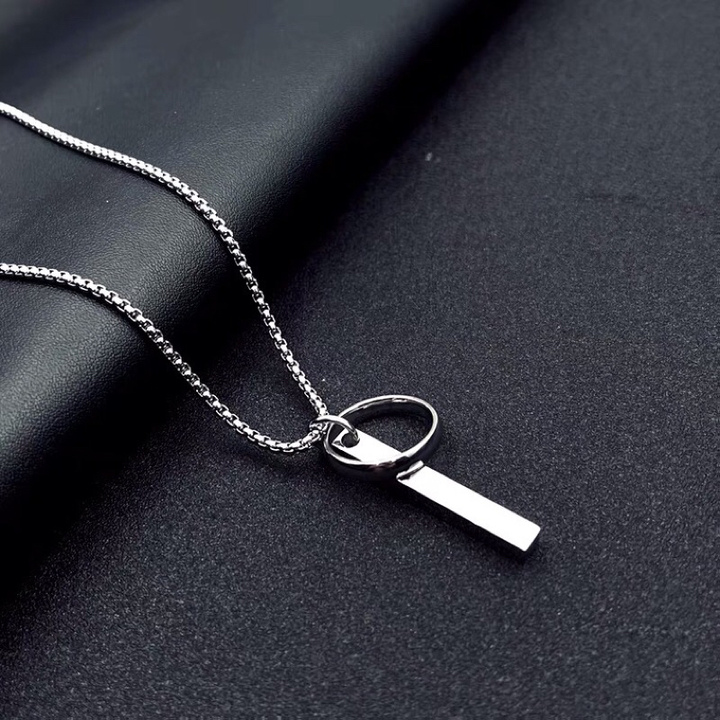 Jual KALUNG TITANIUM PRIA MODEL KOREA KALUNG TITANIUM PRIA KEREN ANTI ...