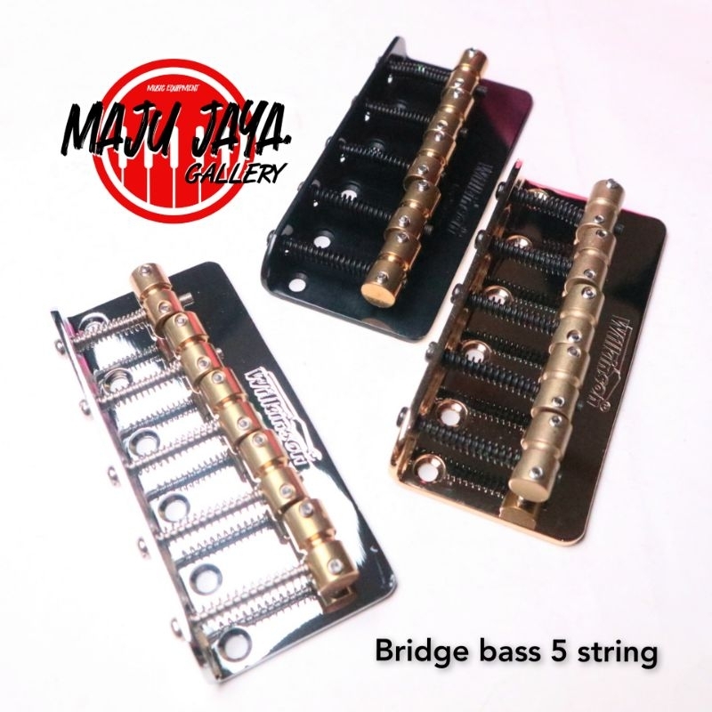 Jual tremolo saddle bridge wilkinson bass 5 string presicion jazz ...