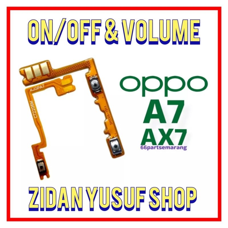 Jual FLEXIBEL FLEXIBLE ON OFF VOLUME OPPO A7 ORIGINAL | Shopee Indonesia