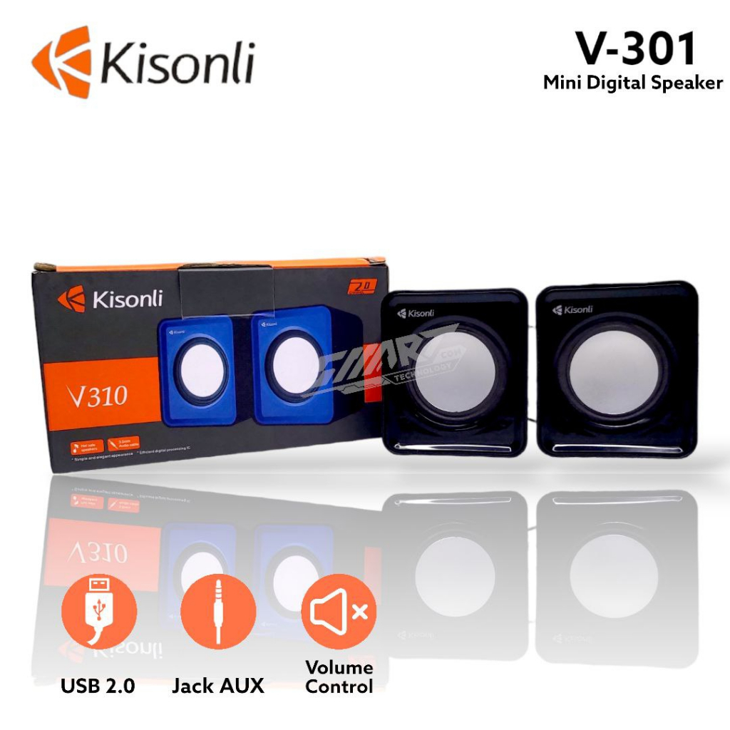 Jual Speaker PC USB Kisonli V310 | Shopee Indonesia