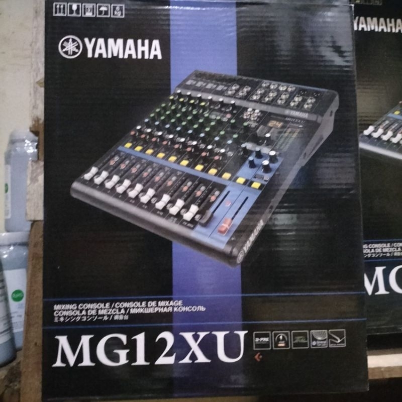 Jual Mixer Yamaha 12 Chanel MG12XU | Shopee Indonesia
