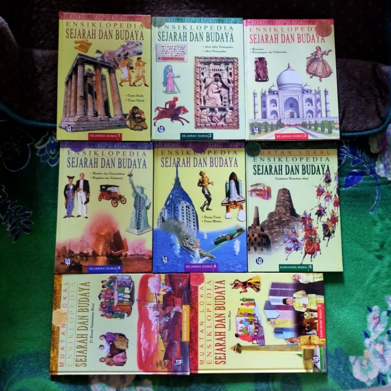 Jual ORIGINAL BUKU ENSIKLOPEDIA SEJARAH & BUDAYA JILID 1 2 3 4 5 6 7 8 | Shopee Indonesia