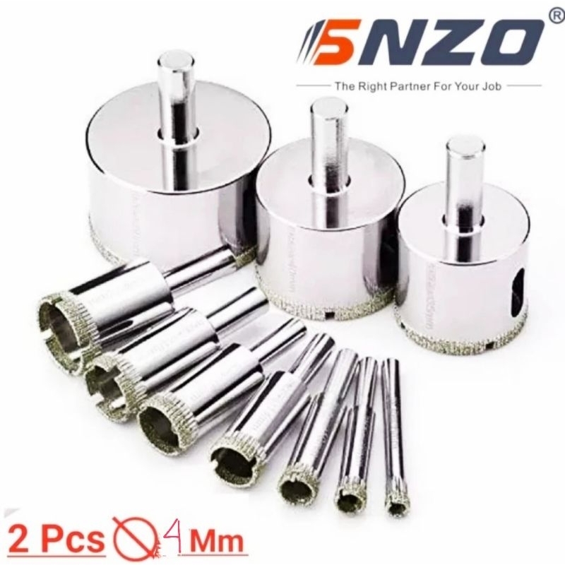 Jual Mata Bor SNZO Diamond Marble Drill Turbo Mata Pisau Pelubang Kaca ...