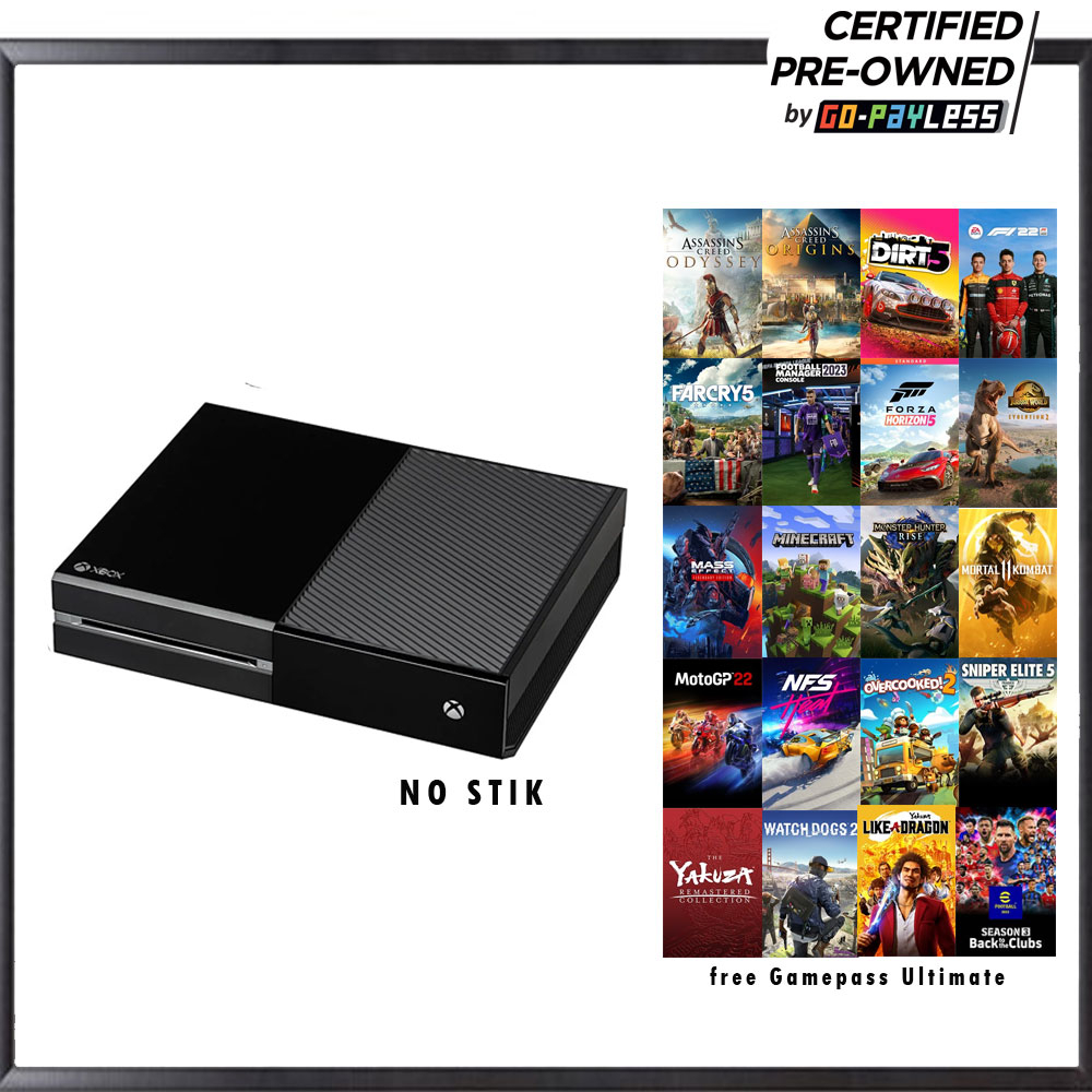 Jual XBOX One Fat Console Preowned Original (FREE Game pass) | Shopee ...