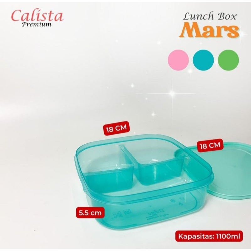 Jual Lunch Box Mars Calista | Shopee Indonesia