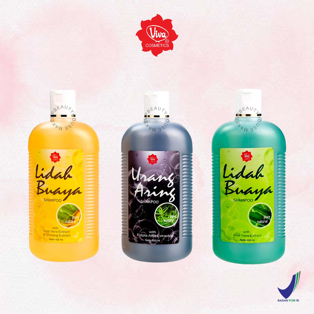 Jual VIVA Shampoo 400ml - Lidah Buaya | Urang Aring | Extract Ginseng ...