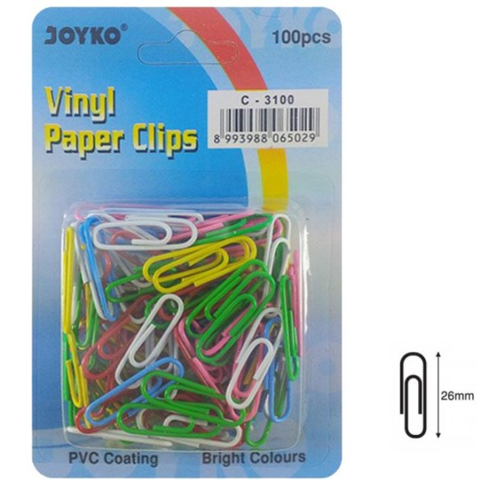 Jual Paper clip warna Joyko C-3100 - JOYKO | Shopee Indonesia