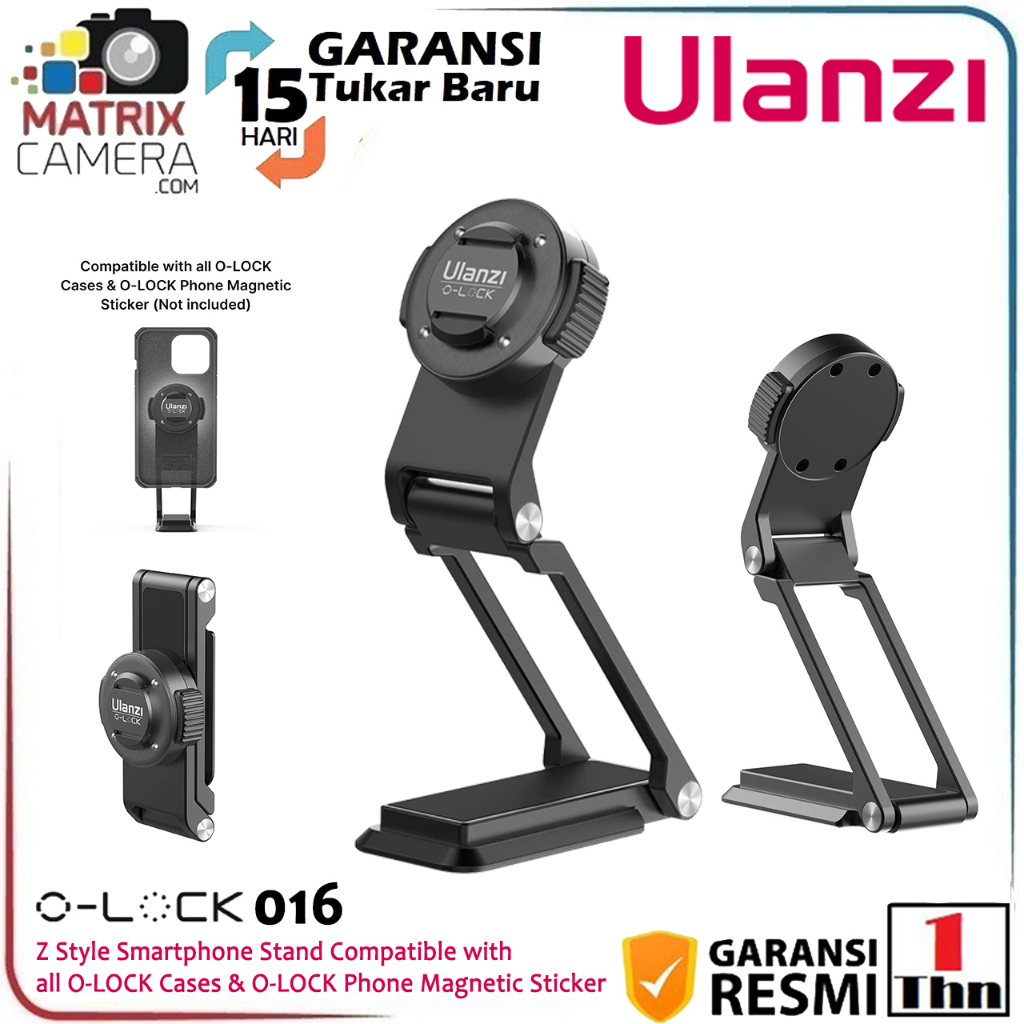 Jual Ulanzi O-LOCK 016 Z-Style Handheld / Desktop Phone Stand | Shopee Indonesia