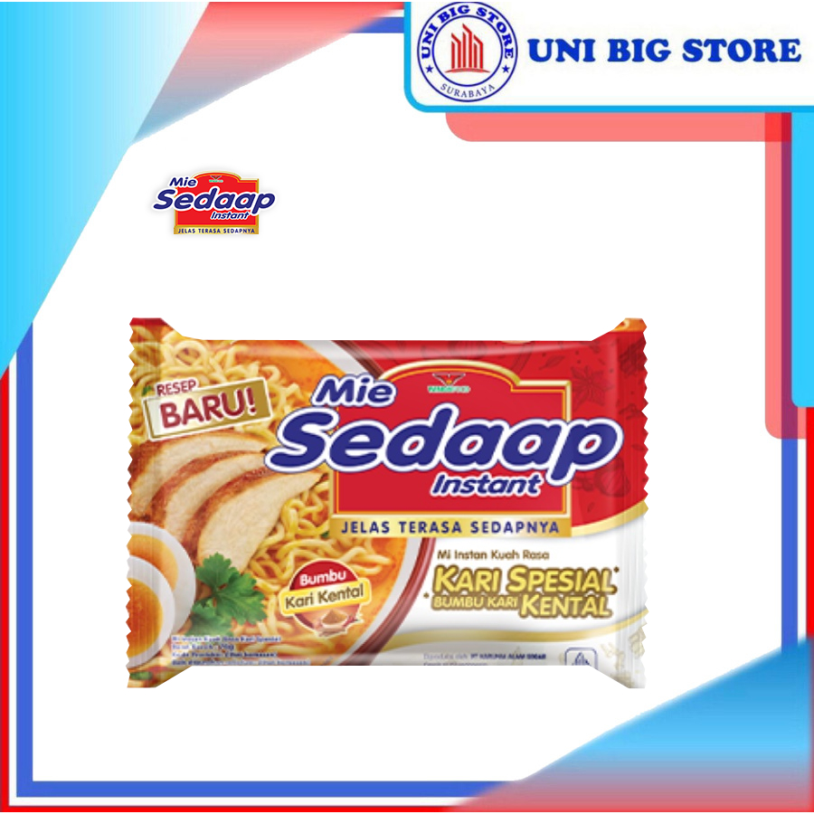 Jual Mie Sedaap SEDAP Kuah Kari Kental Spesial 76 gr Instant Curry ...