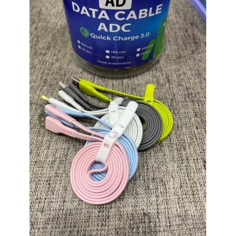 Jual KABEL DATA CABLE CHARGE CASAN AD TYPE C FAST CHARGER TIPE-C/MICRO ...