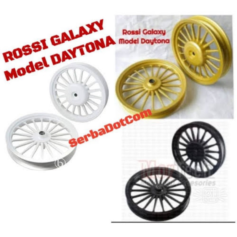 Jual VELG RACING MIO M3/FINO 125/SOUL GT 125 VROSSI VENOM GALAXY 2 1SET ...