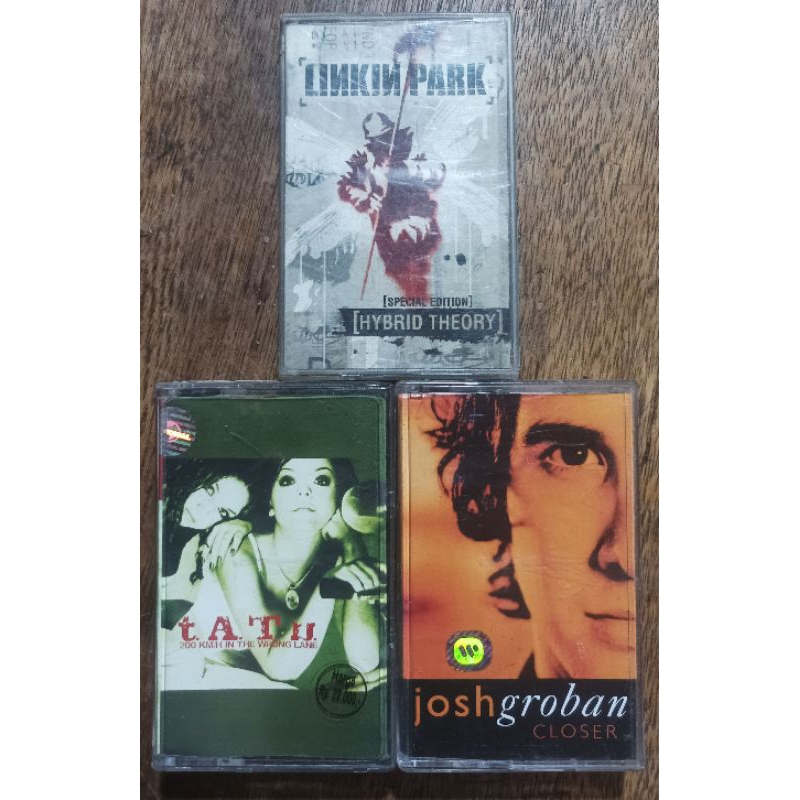 Jual kaset Linkin Park kaset Tatu kaset Joshgroban kaset musik kaset ...