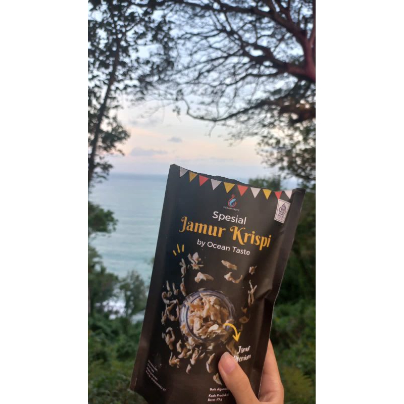 Jual Snack Jamur Crispy Premium by Ocean Taste | Shopee Indonesia