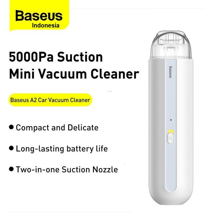 Jual BASEUS ORIGINAL A2 Vacuum Cleaner Mini Wireless Penyedot Debu Multifungsi Vakum Mobil Car ...