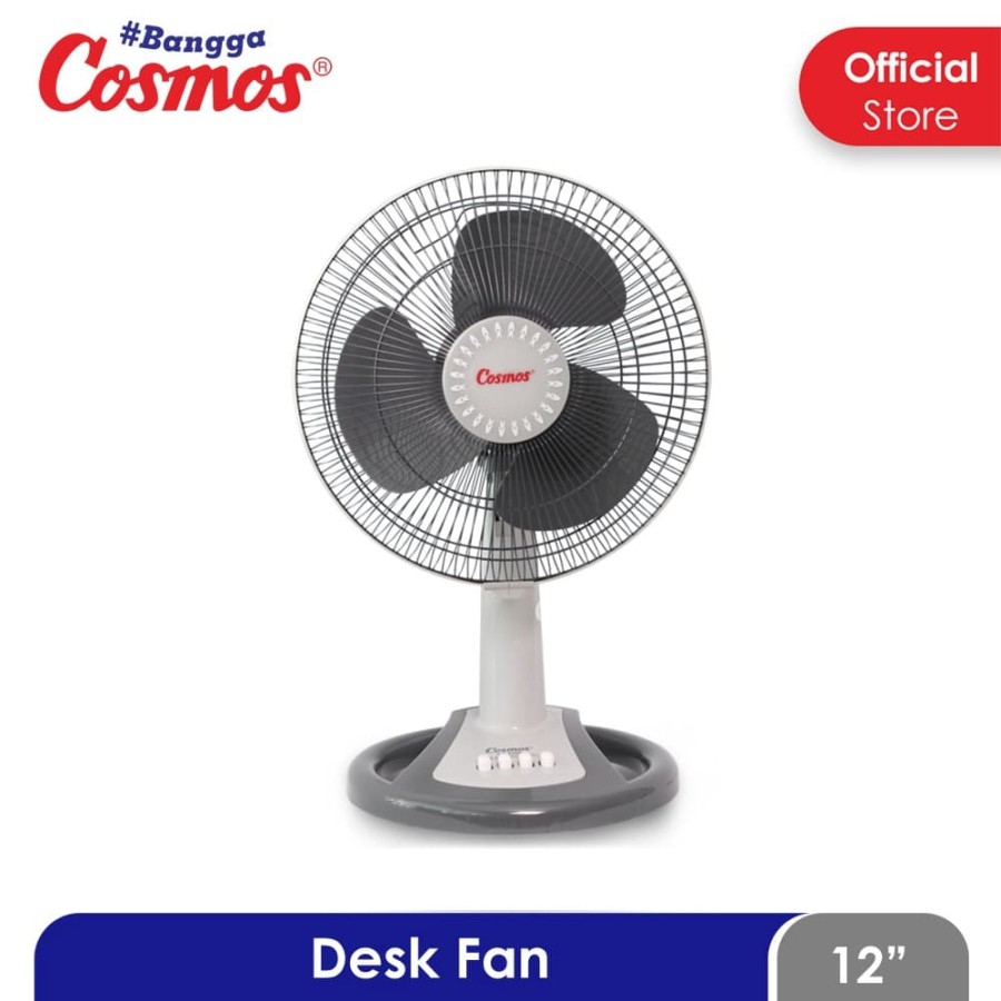 Jual Deks Fan Cosmos 12 DSE Kipas Meja 12DSE 12 Inch Duduk Low Watt 12 ...