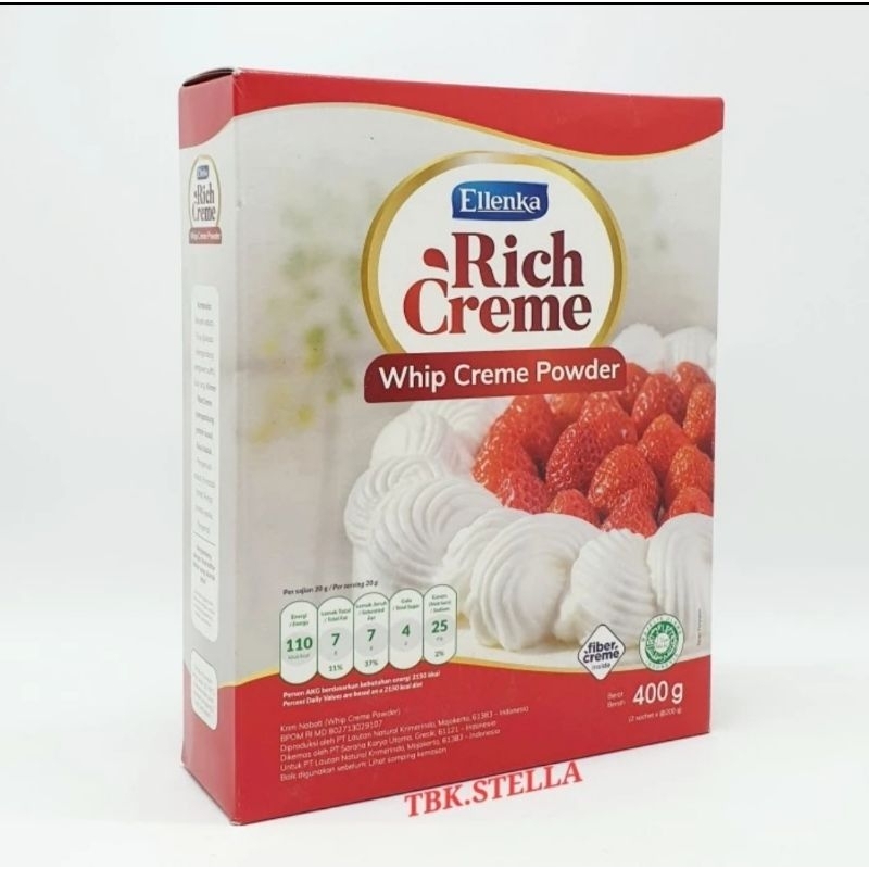 Jual ELLENKA RICH WHIPPING CREAM 400 GR | Shopee Indonesia