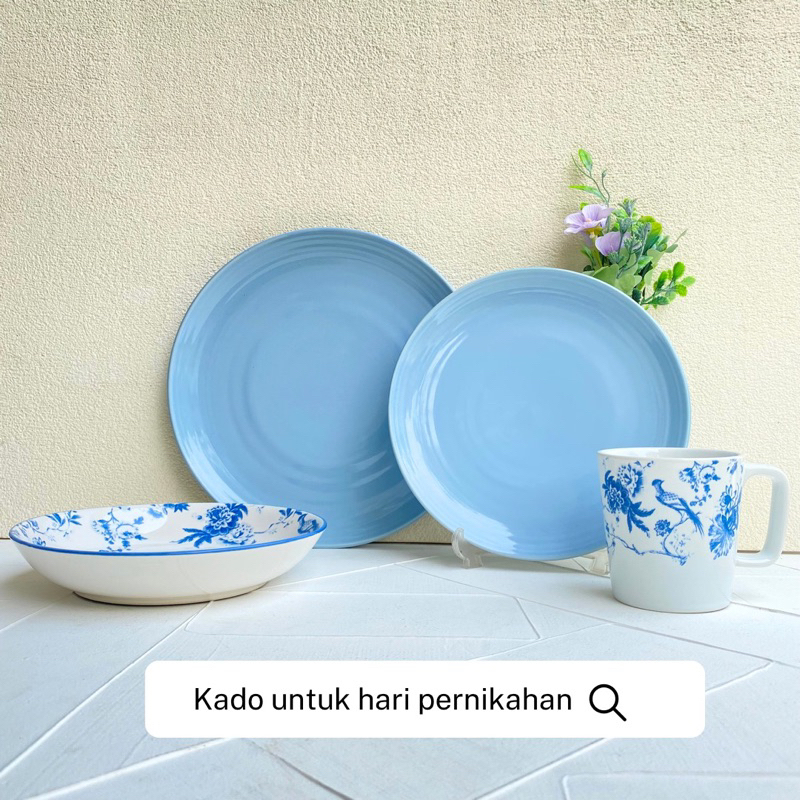 Jual Paket Hampers Set Piring Keramik Dinner Set Piring Keramik ...
