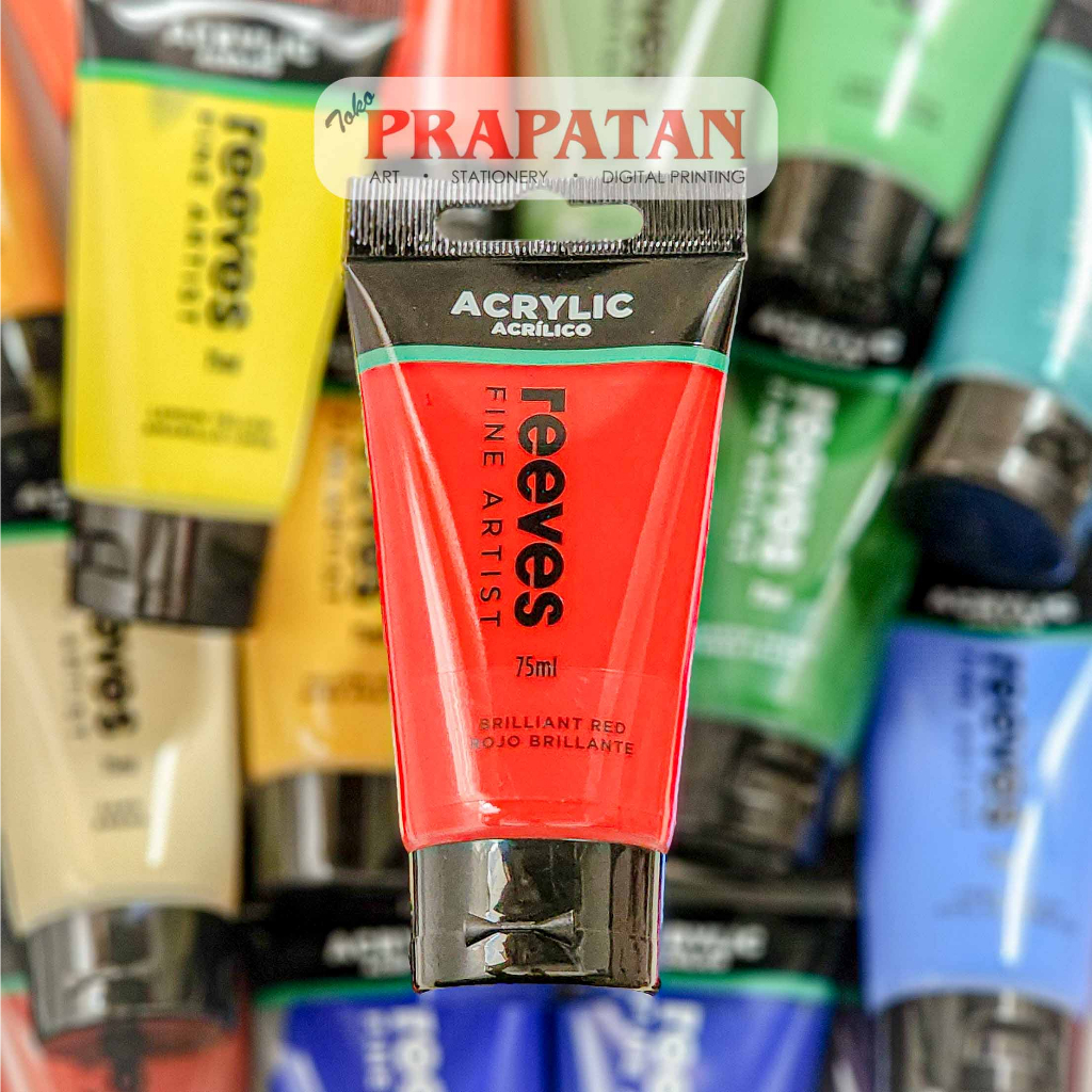 Jual Cat Akrilik Reeves 75ml | Reeves Acrylic | Shopee Indonesia