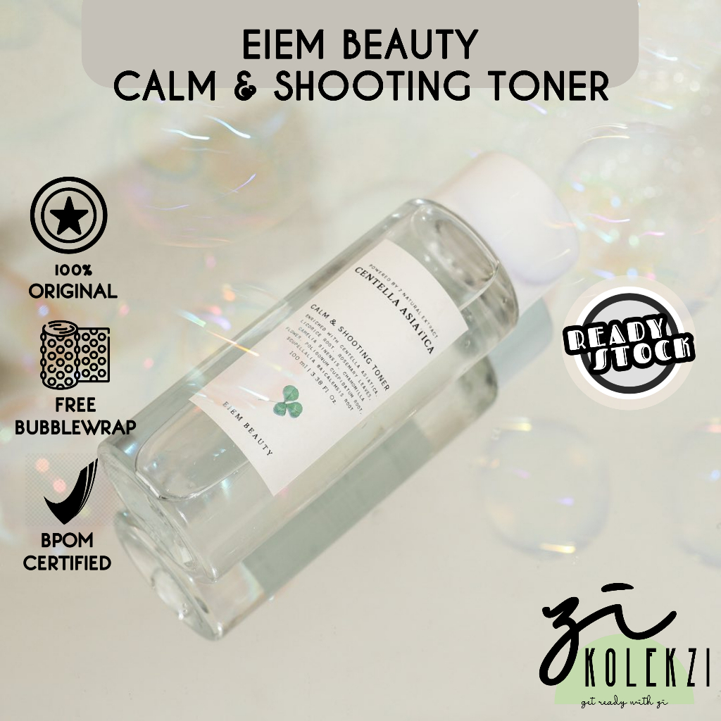Jual `KOLEKZI` EIEM BEAUTY CALM & SOOTHING TONER 100ml | 100% ORIGINAL ...