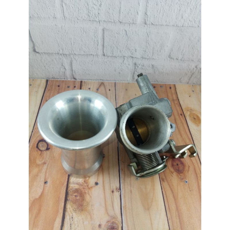 Jual Throttle Body Keihin Reamer + Velocity Stack | Shopee Indonesia