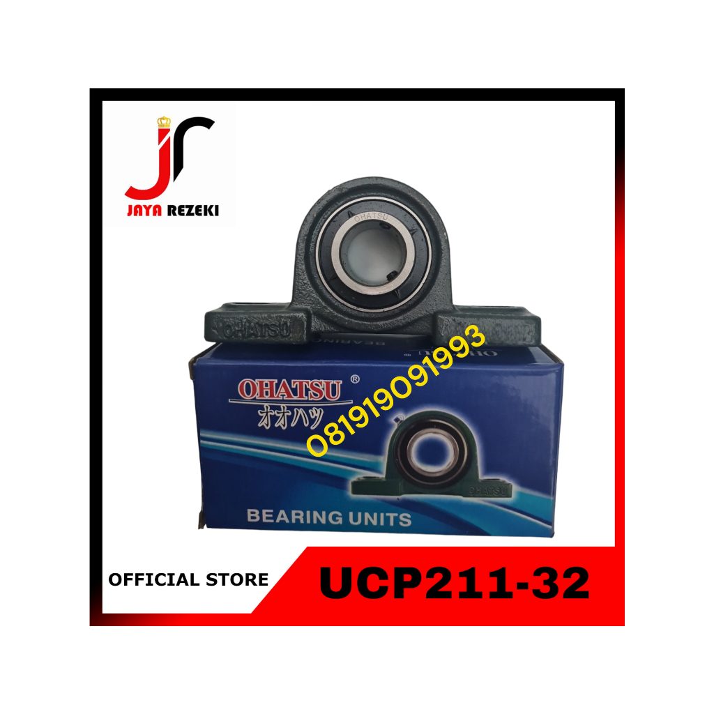 Jual Bearing UCP 211 - 32 / Ohatsu | Shopee Indonesia