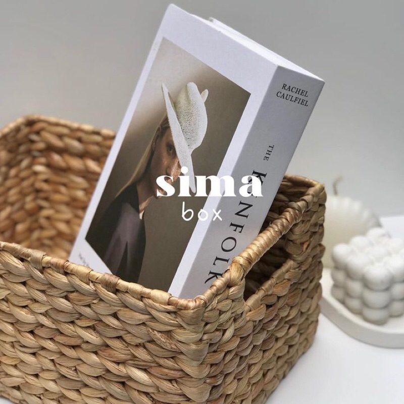 Jual Lombok Authentic | Sima Box Keranjang Anyaman Enceng Gondok Kotak ...