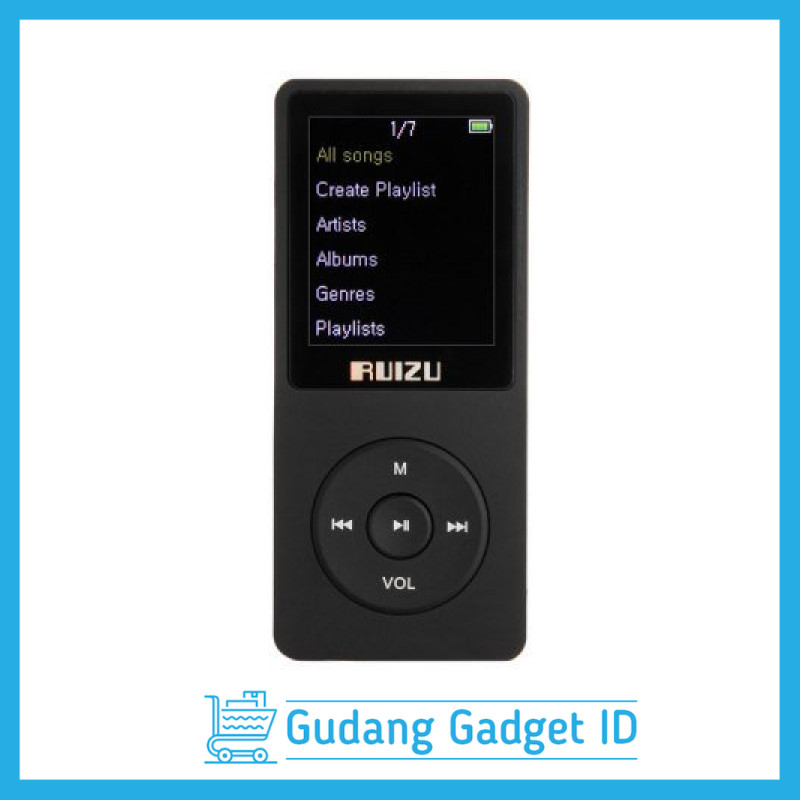 Jual Ruizu X02 HiFi DAP MP3 Player Mini Audio Pemutar Musik MP3 8GB ...