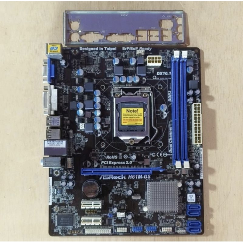 Jual MOTHERBOAD ASROCK H61 LGA 1155 | Shopee Indonesia