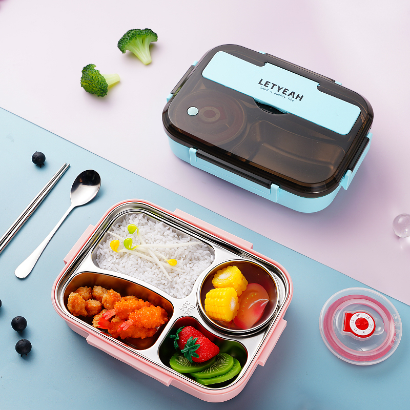 Jual Letyeah & Kaizenliving lunch box stainless steel / kotak makan ...