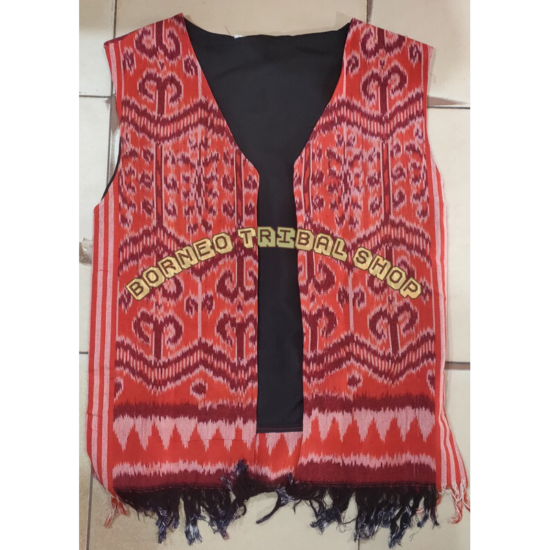 Jual Rompi Tenun Motif Dayak, Rompi Pua Kumbu | Shopee Indonesia