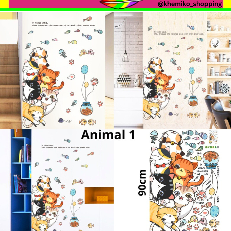 Jual WALLSTICKER WALL STIKER STICKER SETIKER DINDING HIASAN TEMPELAN ...
