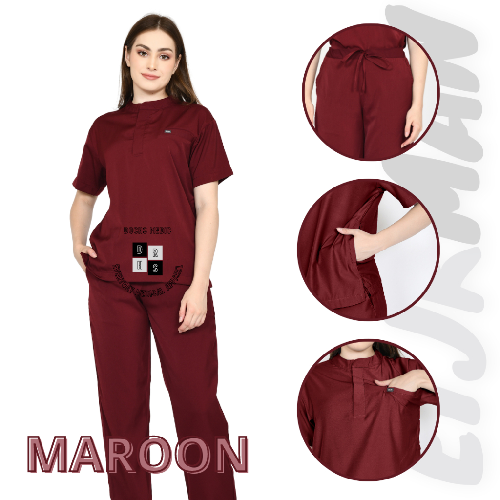 Jual EIJKMAN Scrubs Medis / Baju OK / Baju Jaga Lengan Pendek (The ...